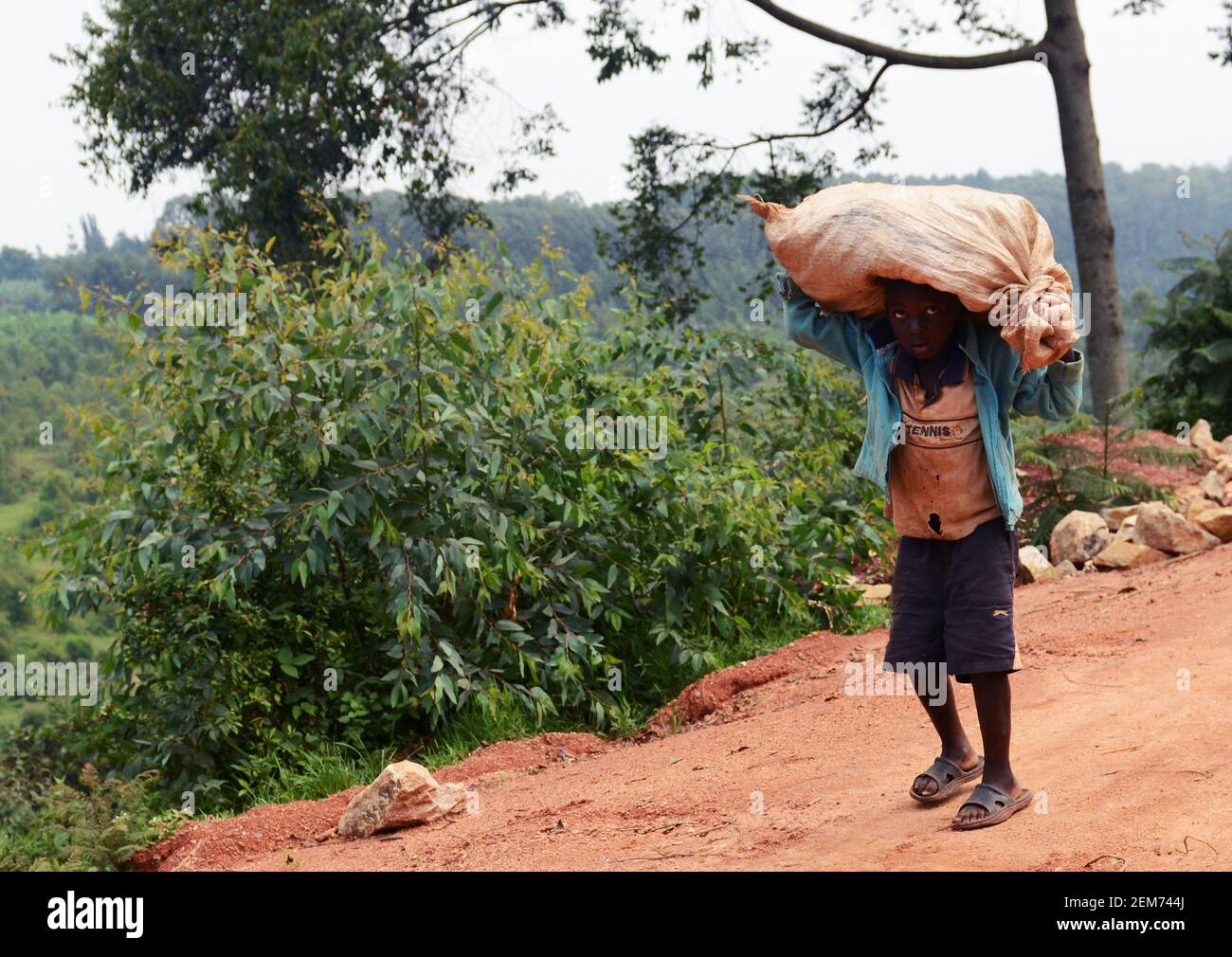 Rural african boy hi-res stock photography and images - Alamy