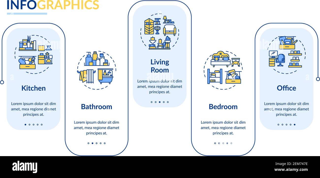 Cleaning area vector infographic template Stock Vector Image & Art - Alamy