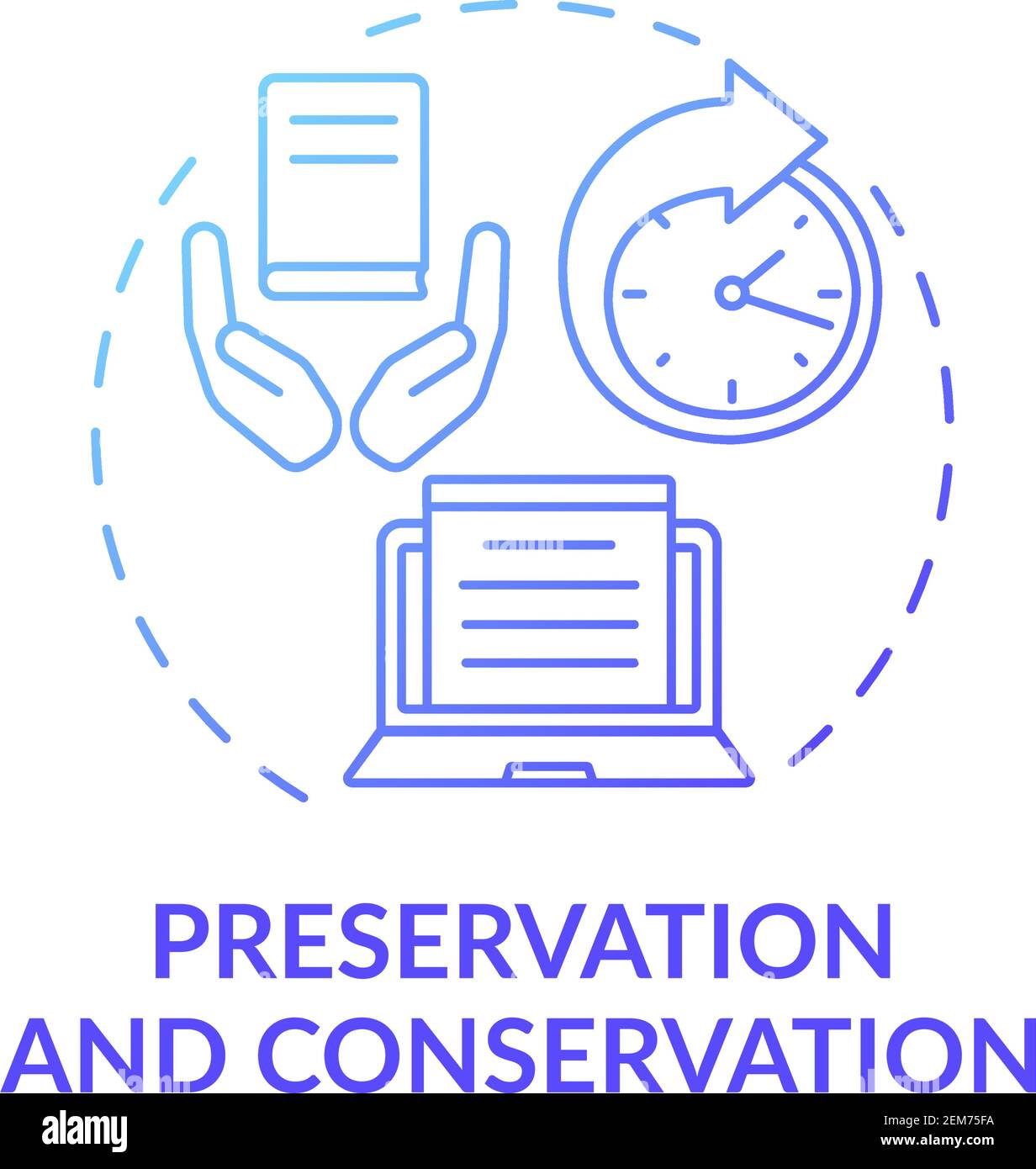 Preservation and conservation concept icon Stock Vector Image & Art - Alamy