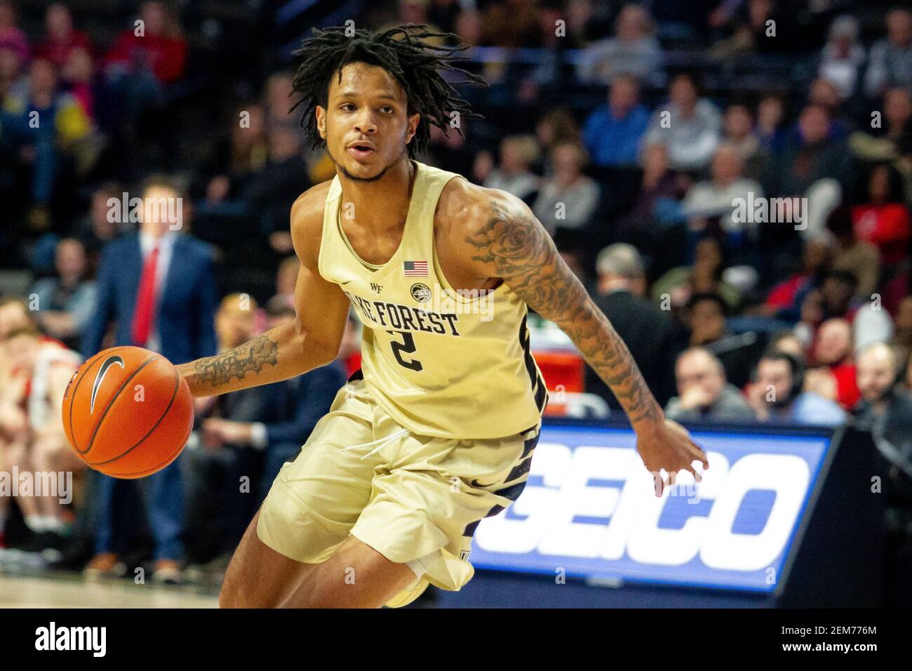 January 2, 2019: Wake Forest Demon Deacons guard Sharone Wright Jr. (2 ...