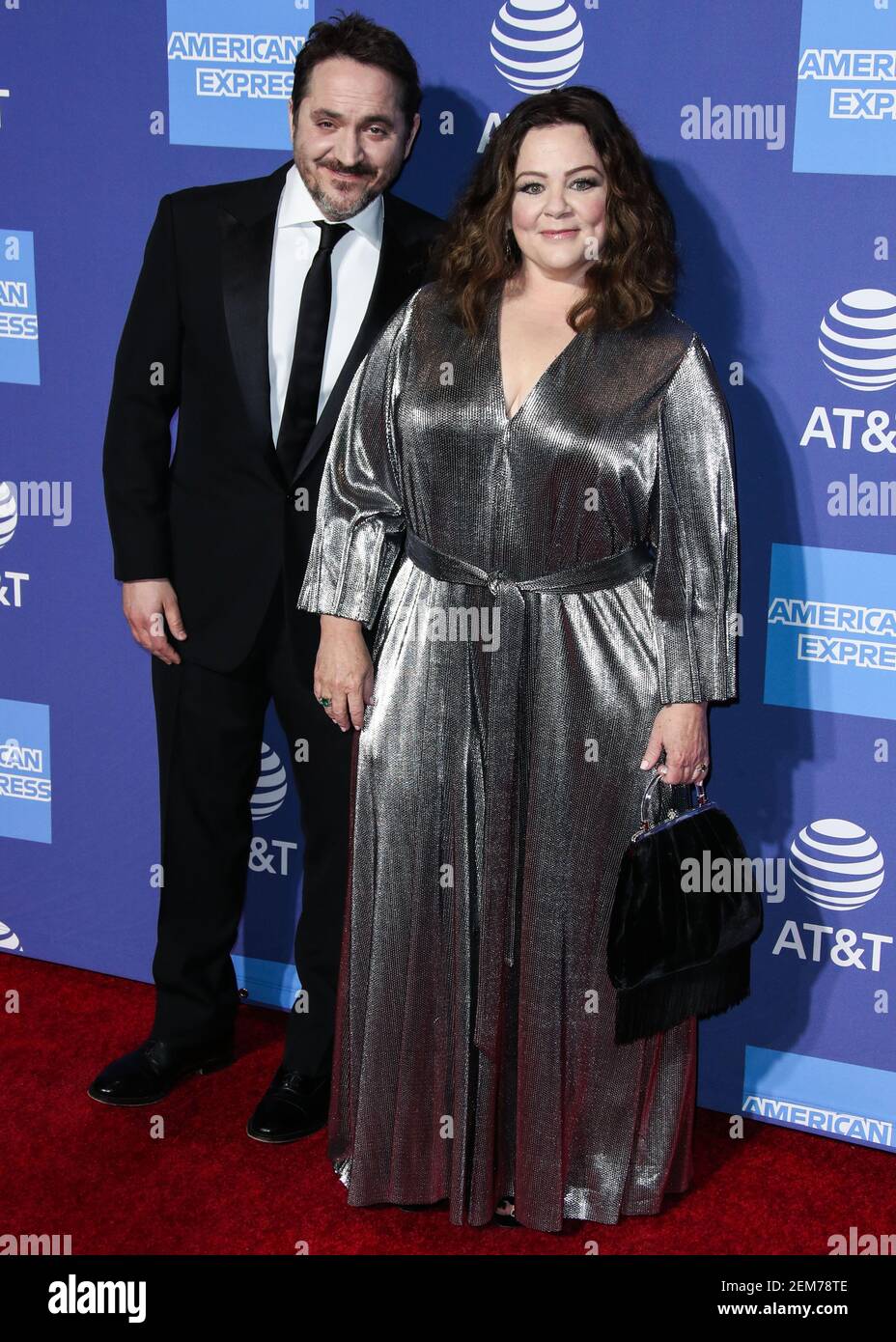 PALM SPRINGS, CA, USA - JANUARY 03: Actor Ben Falcone and wife/actress ...