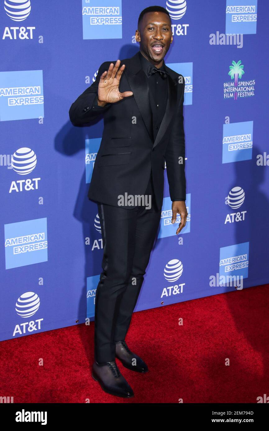 PALM SPRINGS, CA, USA - JANUARY 03: Actor Mahershala Ali arrives at the ...