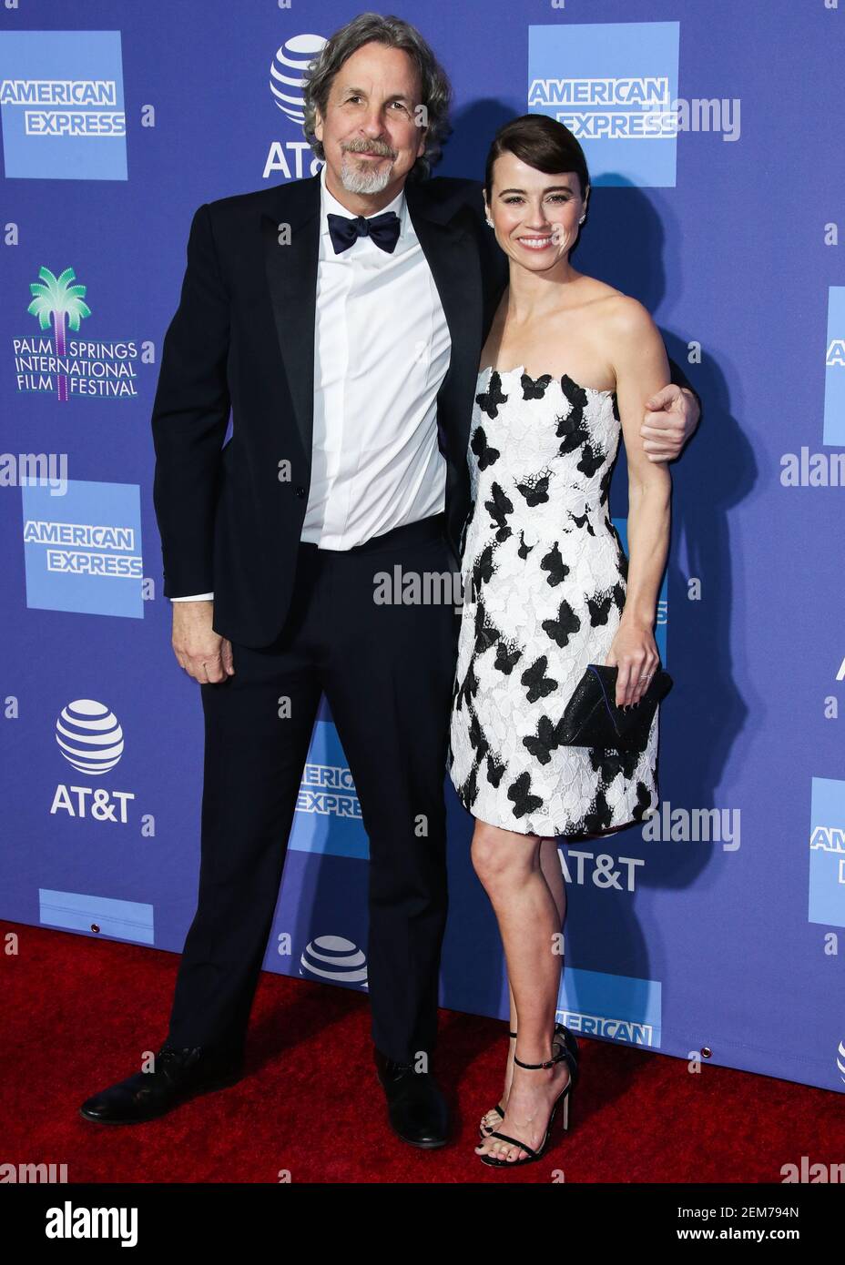 PALM SPRINGS, CA, USA - JANUARY 03: Director Peter Farrelly and actress ...