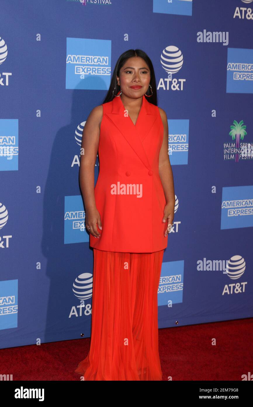 Yalitza Aparicio at the 30th Palm Springs International Film Festival ...