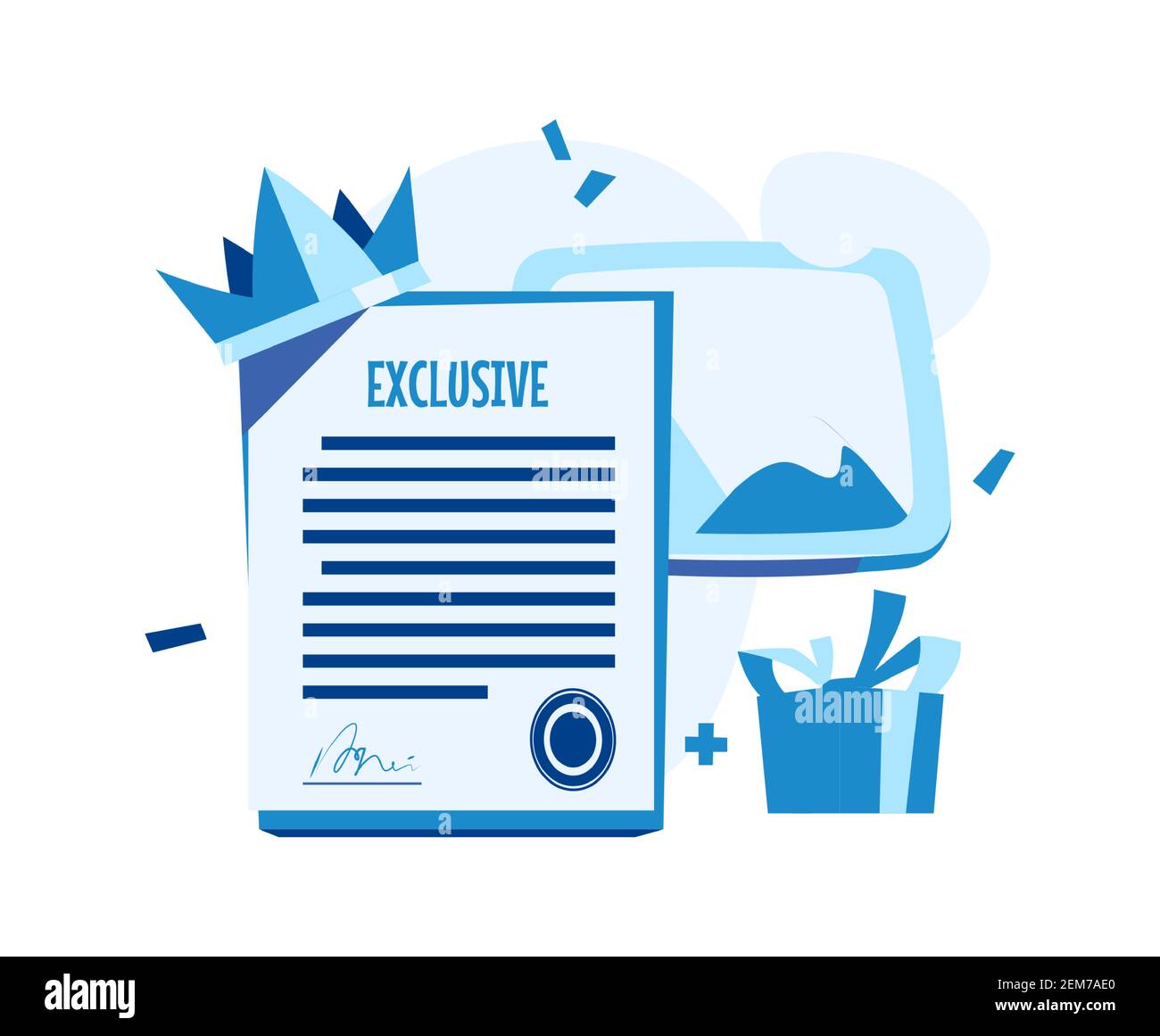 Signing document Stock Vector Images - Alamy