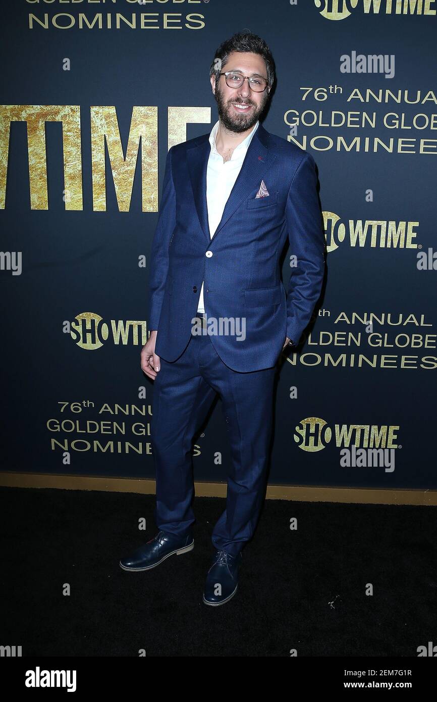 David Holstein attends the Showtime Golden Globe Nominees Celebration ...