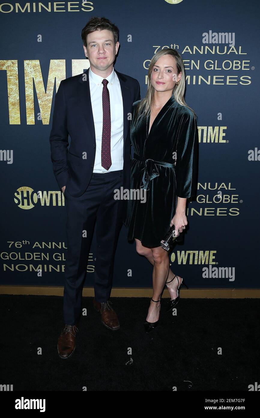 Brett Johnson, Guerrin Gardner attend the Showtime Golden Globe ...