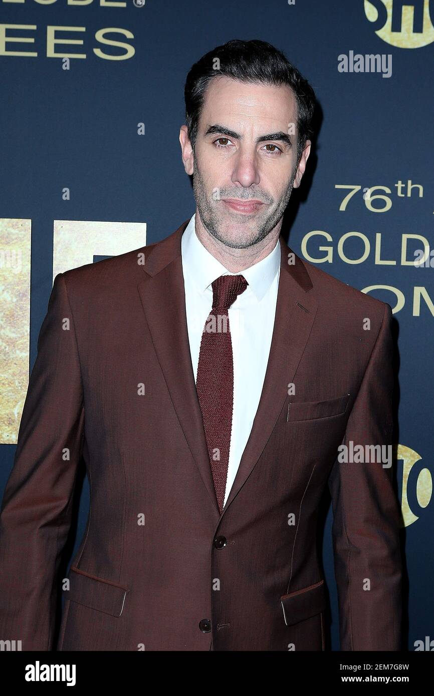 Sacha Baron Cohen attends the Showtime Golden Globe Nominees ...