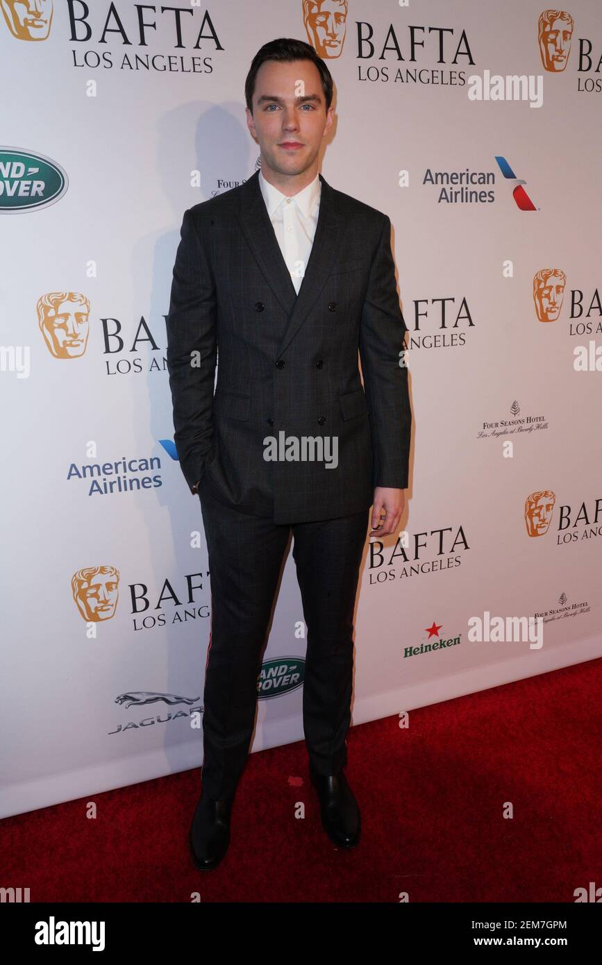 Nicholas Hoult at The BAFTA Los Angeles Tea Party held at Four Seasons ...