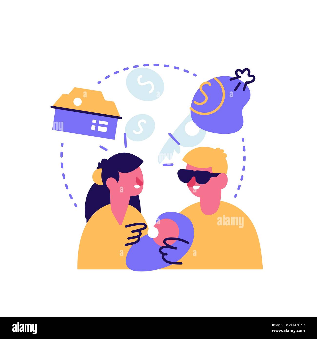 Baby boomer lifestyle Stock Vector Images - Alamy