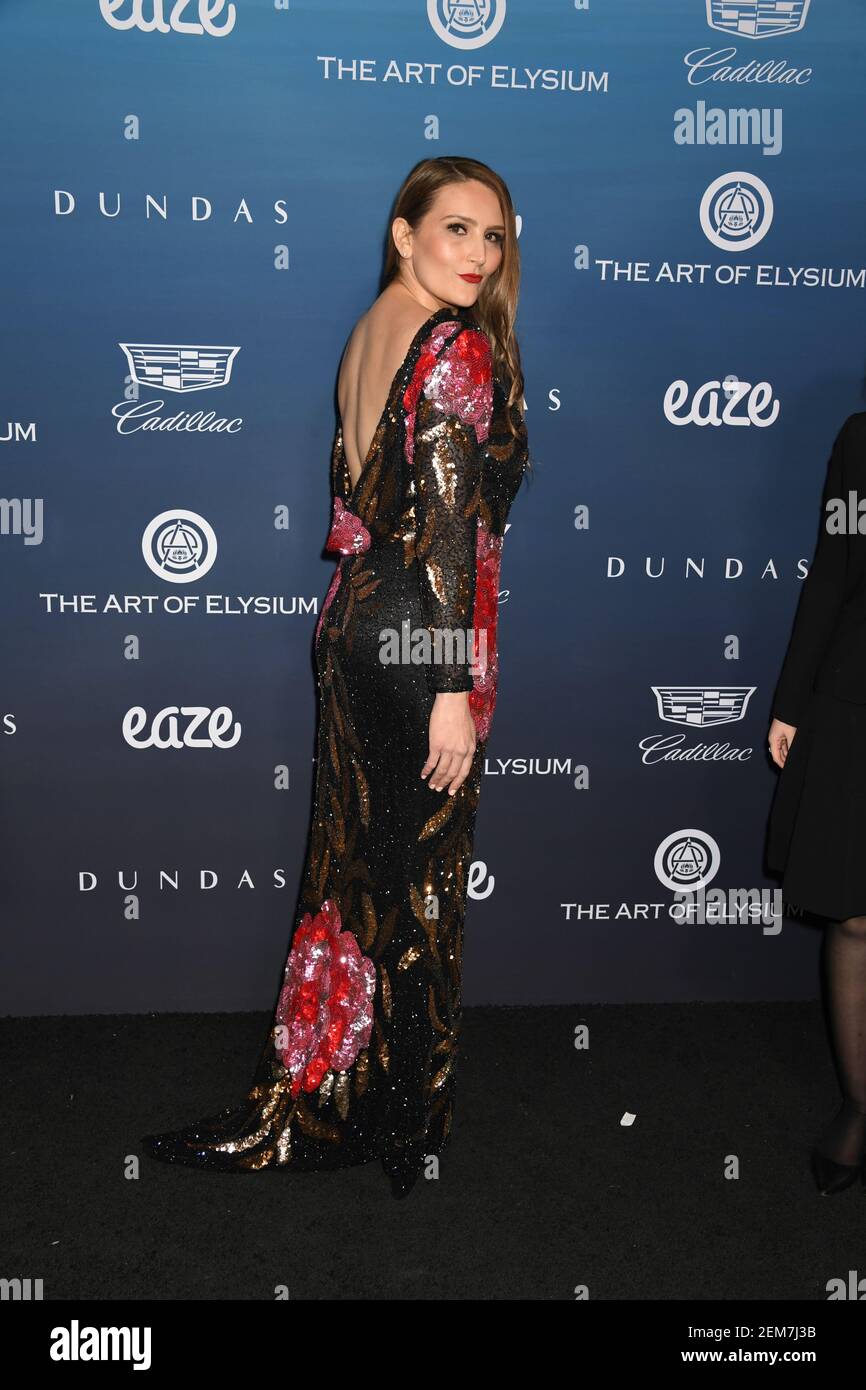Autumn Knight arrives to the 12th Annual Art of Elysium Annual Black ...
