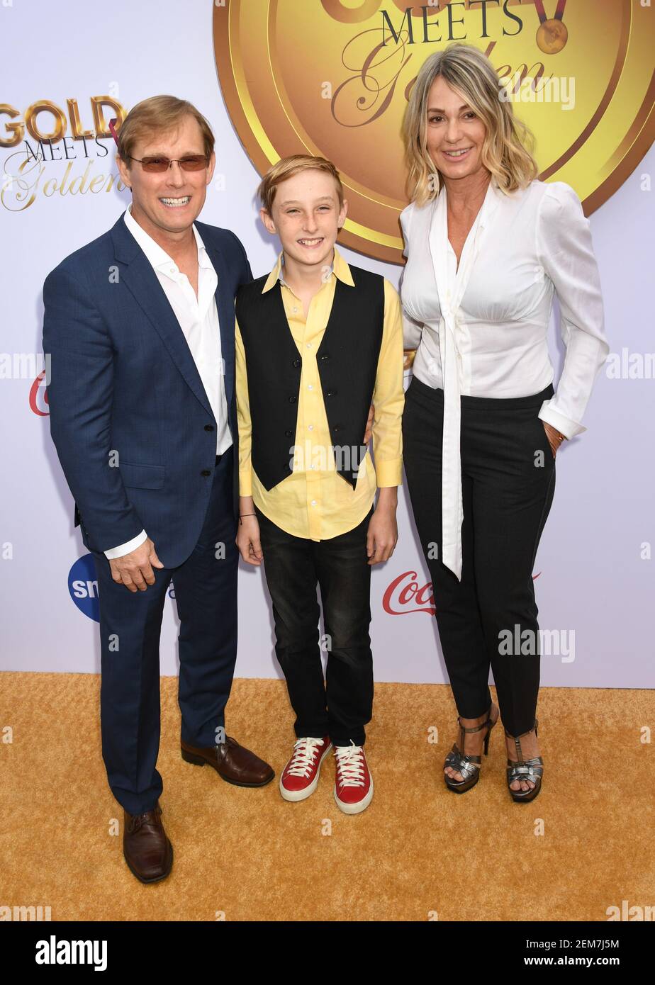 Bart Conner, Dylan Conner, Nadia Comaneci arrives to the 6th Annual ...