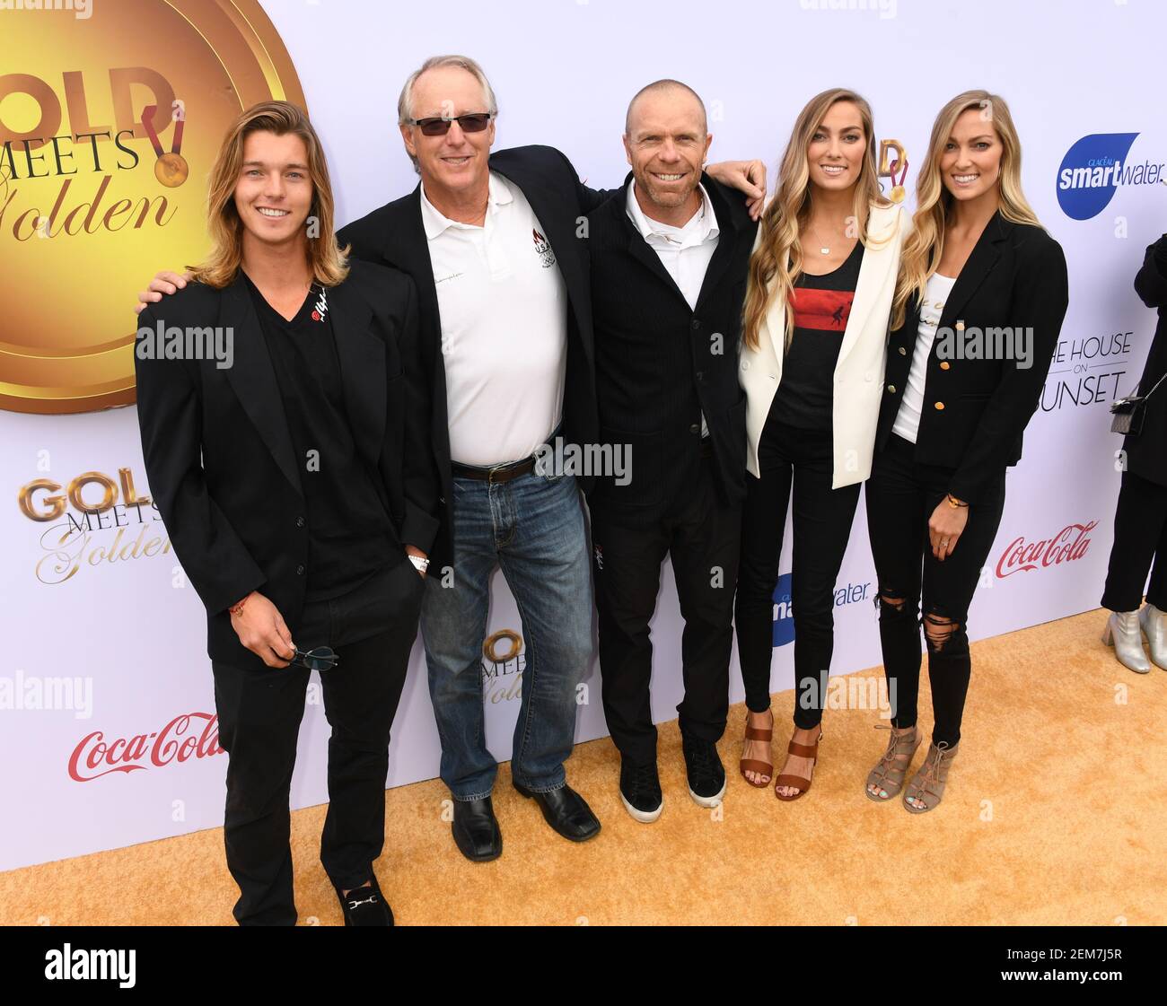 Hugen Smith, Sinjin Smith, Casey Jennings, McKenna Thibodeau, Madison ...