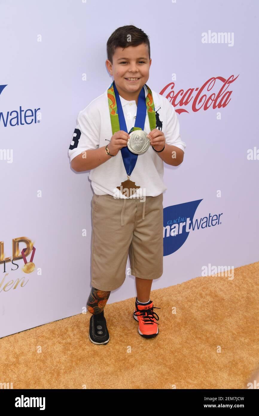 Asher Stewart arrives to the 6th Annual Gold Meets Golden Party Hosted ...