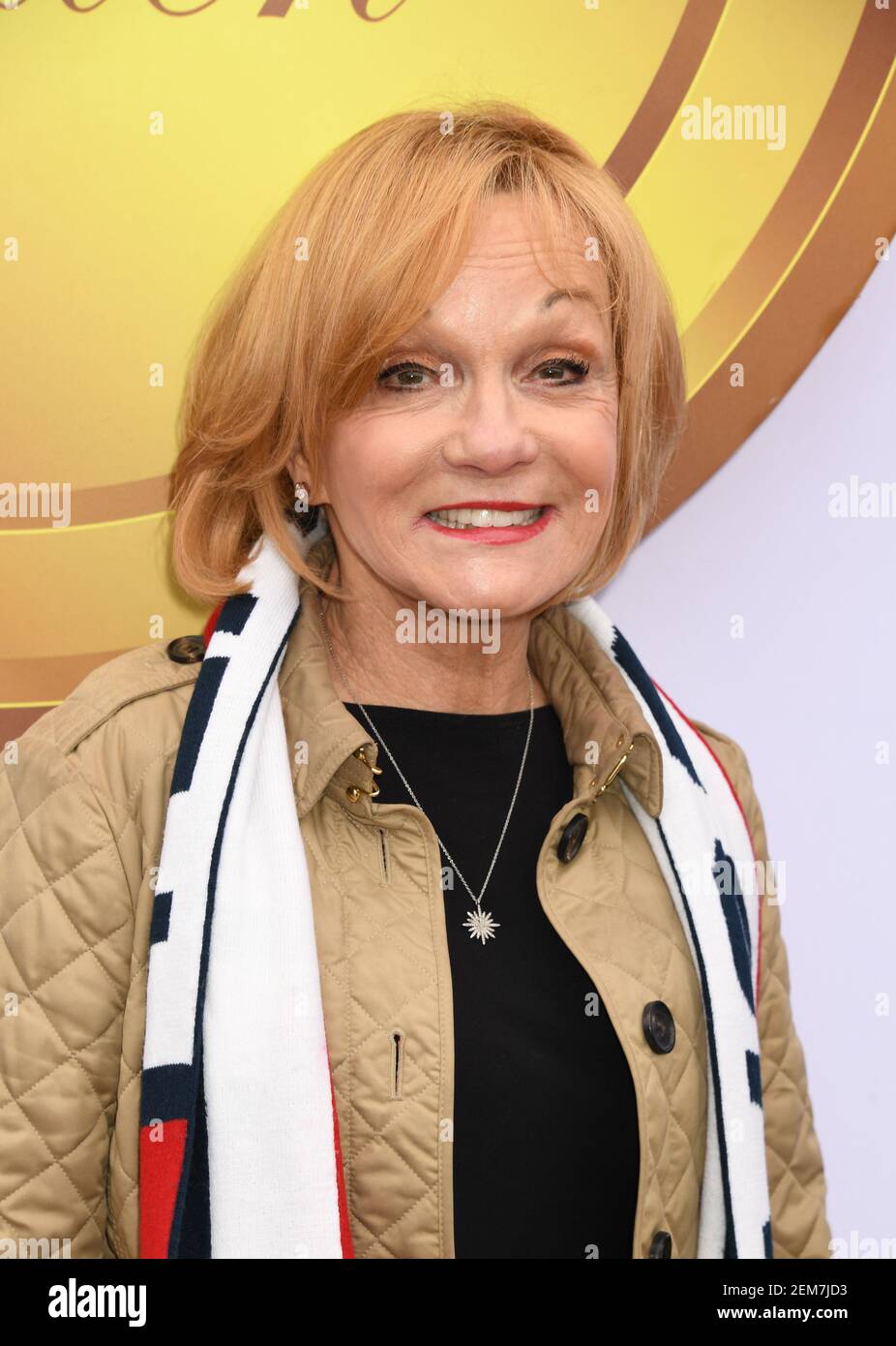 Cathy Rigby arrives to the 6th Annual Gold Meets Golden Party Hosted by ...