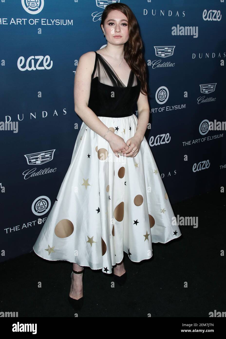 LOS ANGELES, CA, USA - JANUARY 05: Actress Emma Kenney arrives at The ...