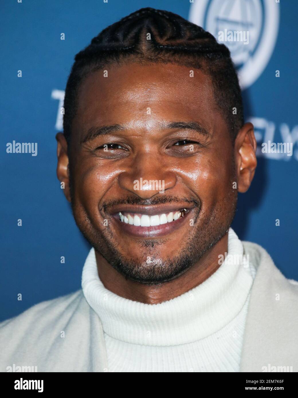 LOS ANGELES, CA, USA - JANUARY 05: Singer Usher (Usher Raymond IV ...