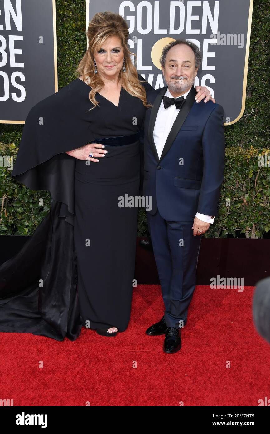 Caroline Aaron and Kevin Pollak at the 76th Golden Globe Awards during ...