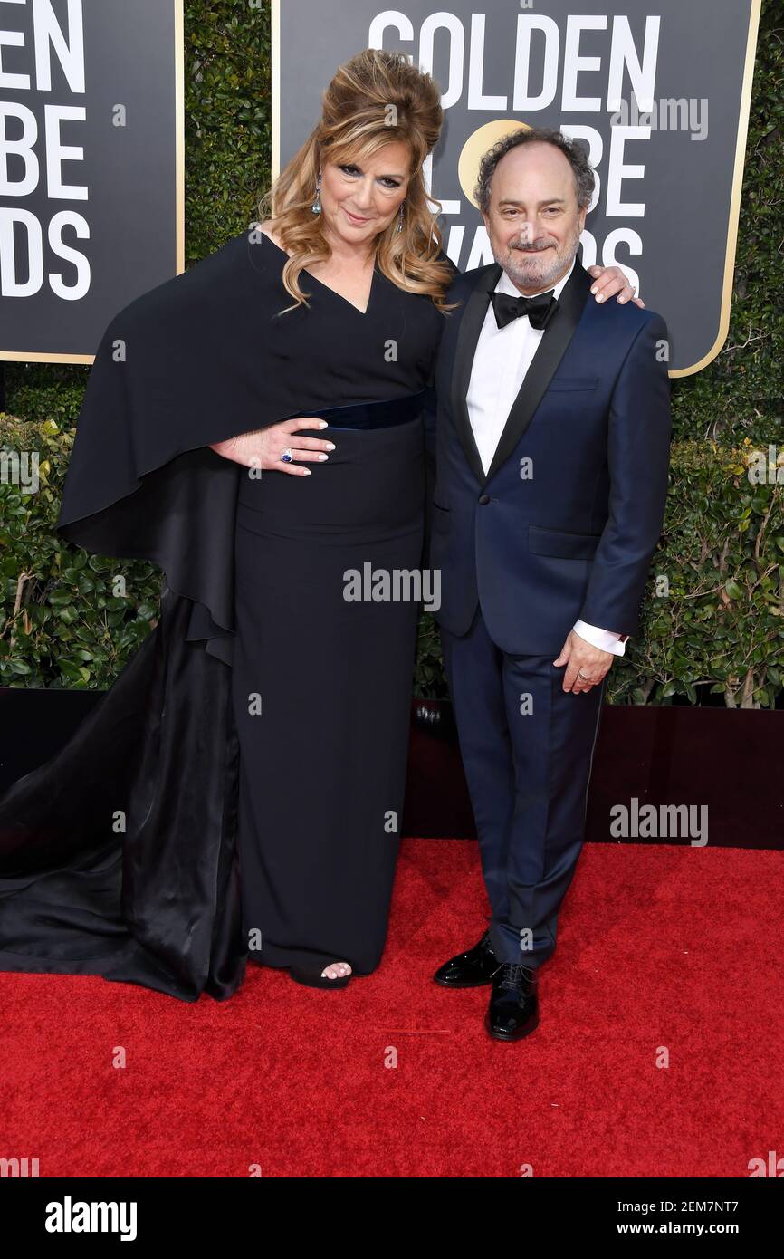 Caroline Aaron and Kevin Pollak at the 76th Golden Globe Awards during ...