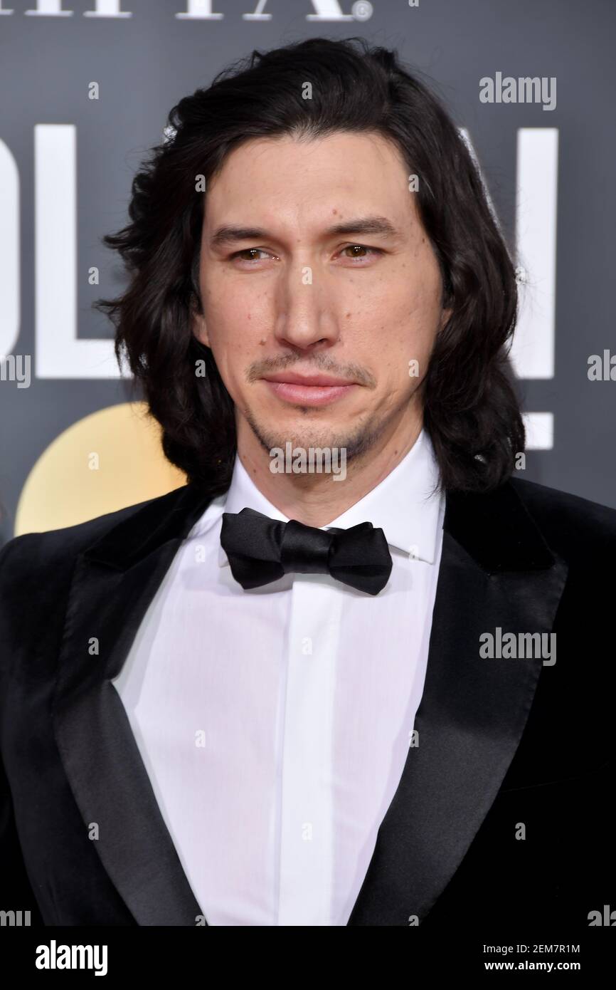 Adam Driver at the 76th Golden Globe Awards during the red carpet ...