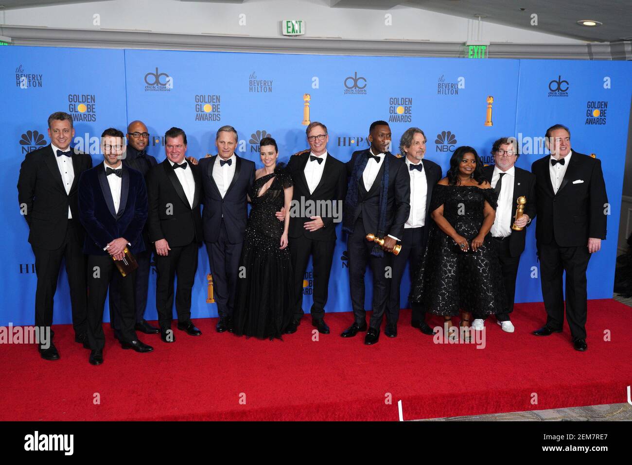 Best Motion Picture, Musical or Comedy, award for 'Green Book' winners ...