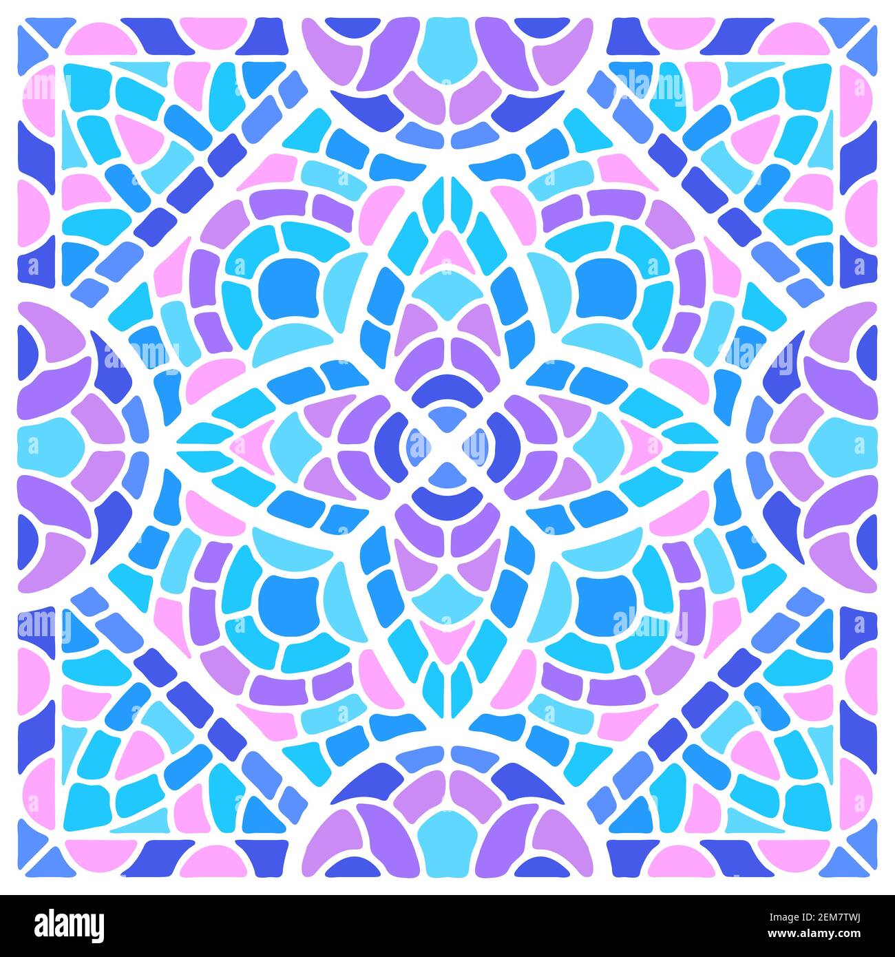 Ancient mosaic ceramic tile pattern Stock Vector Image & Art - Alamy