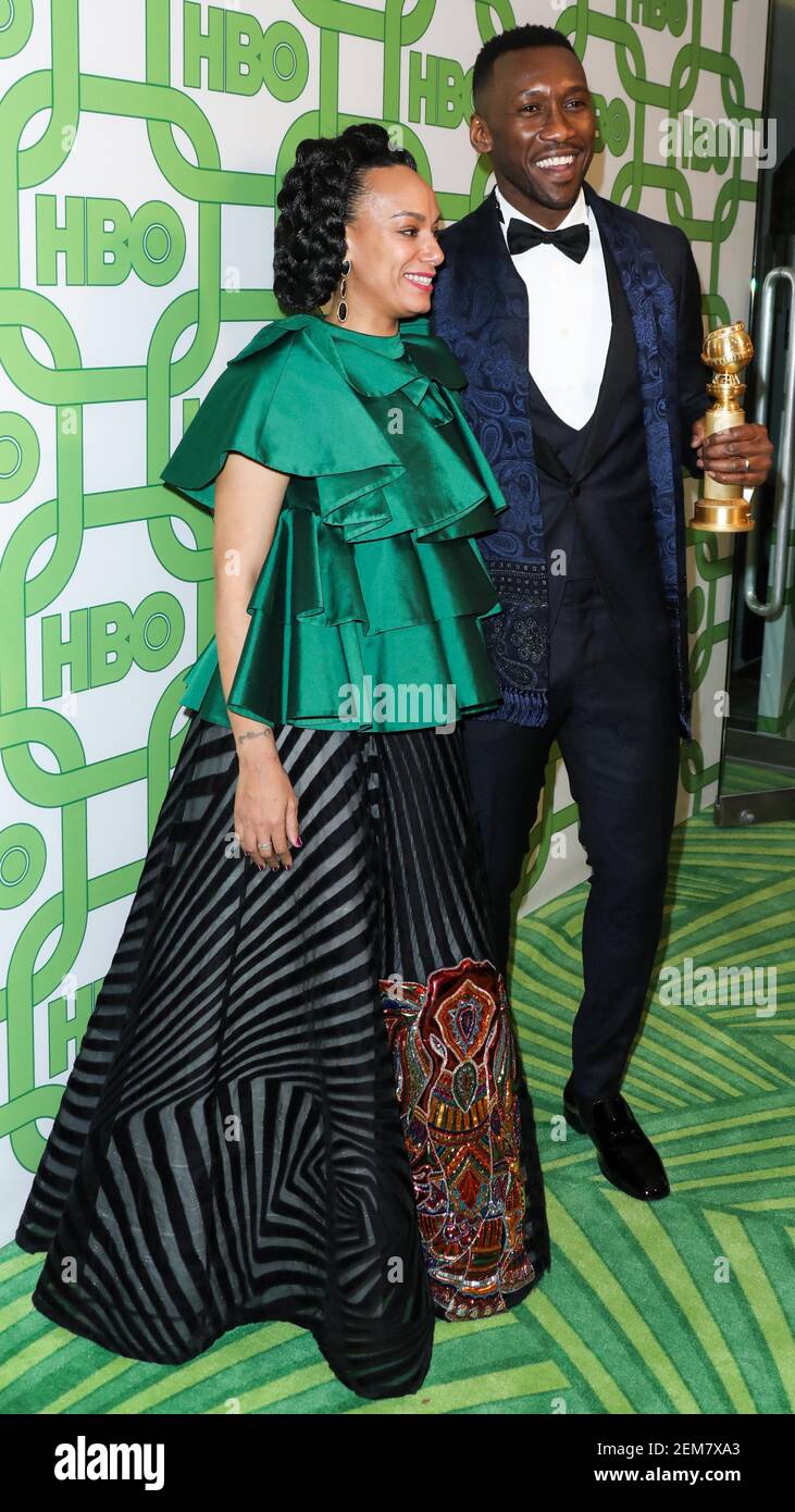 BEVERLY HILLS, LOS ANGELES, CA, USA - JANUARY 06: Amatus Sami-Karim and ...