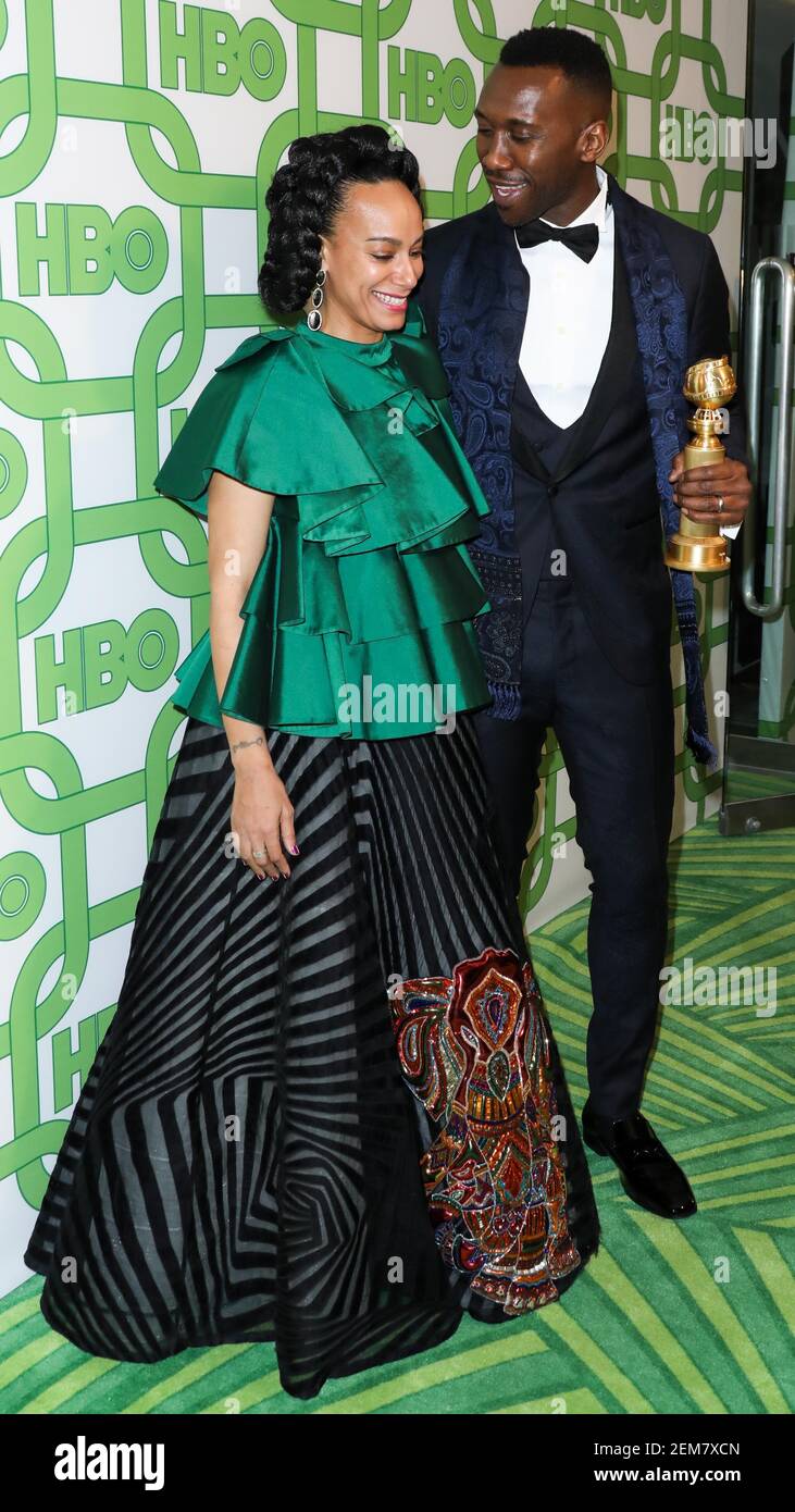 BEVERLY HILLS, LOS ANGELES, CA, USA - JANUARY 06: Amatus Sami-Karim and ...