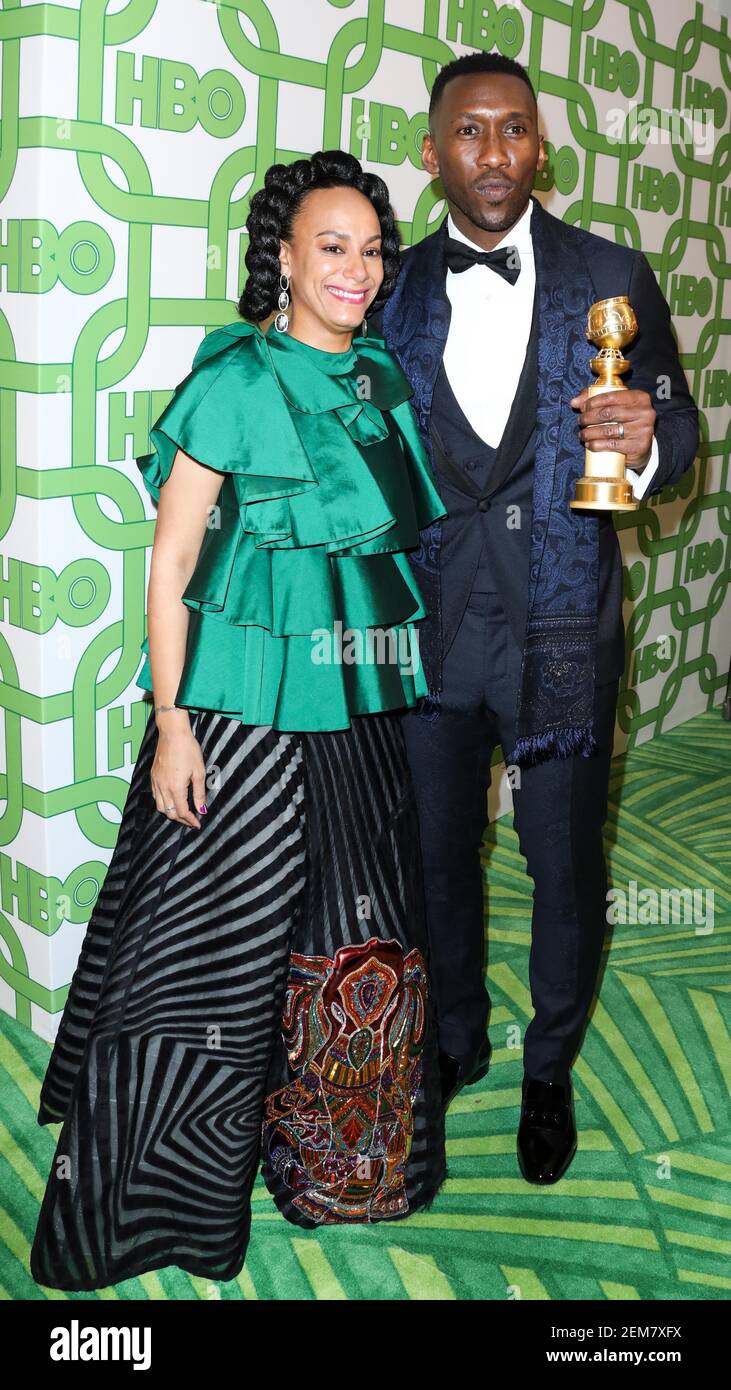 BEVERLY HILLS, LOS ANGELES, CA, USA - JANUARY 06: Amatus Sami-Karim and ...