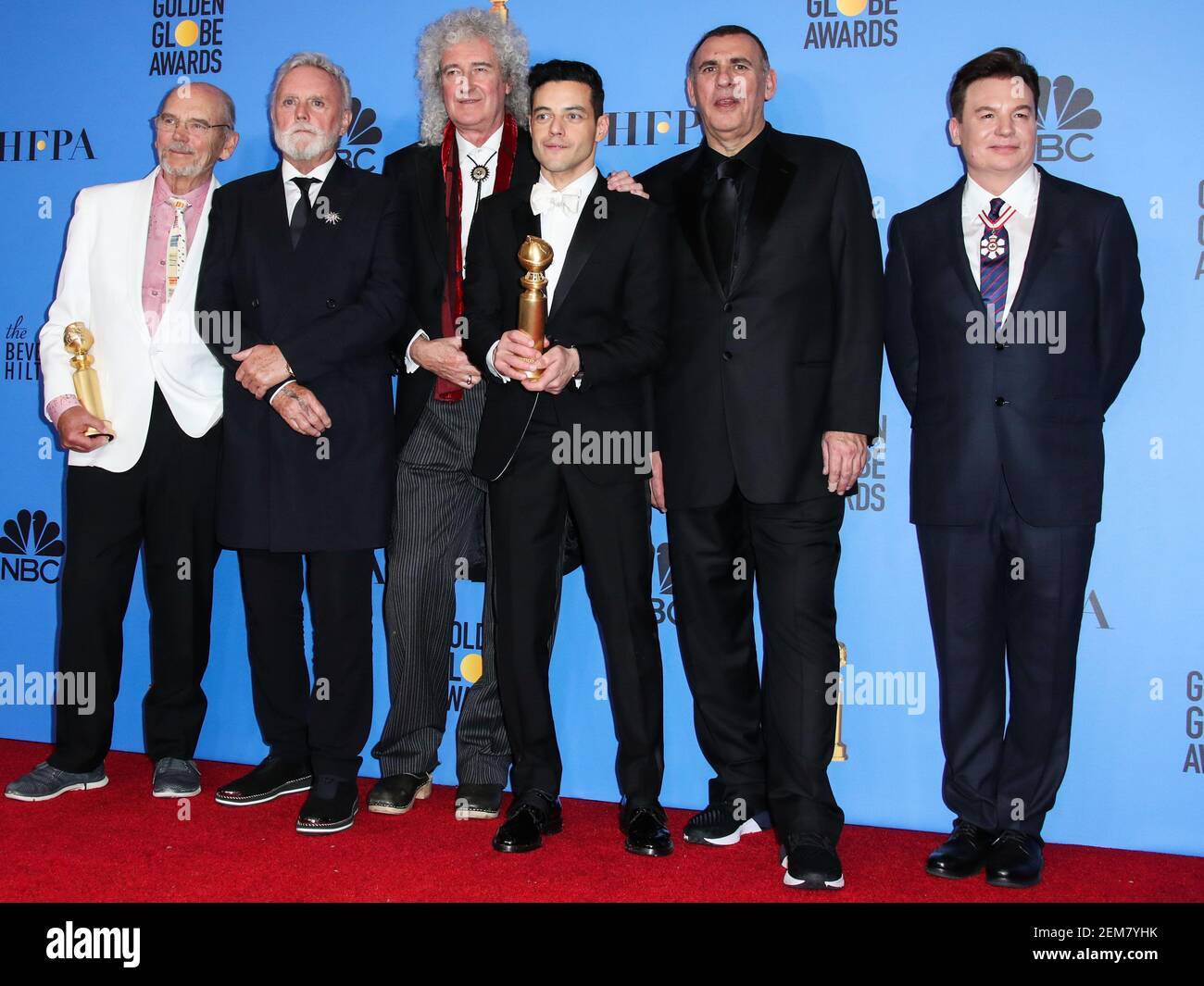 BEVERLY HILLS, LOS ANGELES, CA, USA - JANUARY 06: Jim Beach, Roger ...
