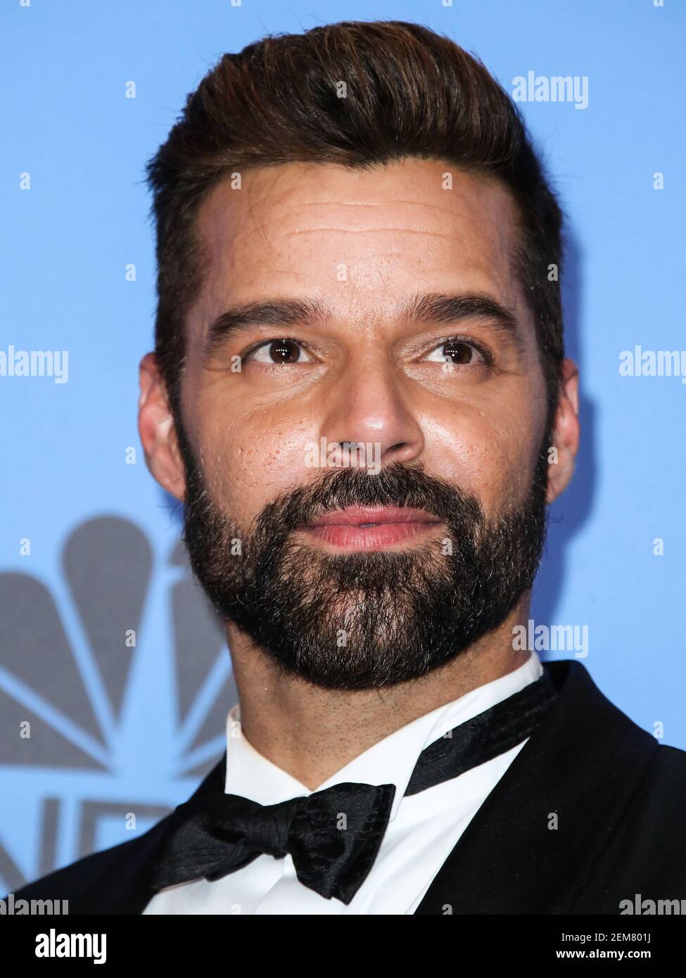 BEVERLY HILLS, LOS ANGELES, CA, USA - JANUARY 06: Actor Ricky Martin ...