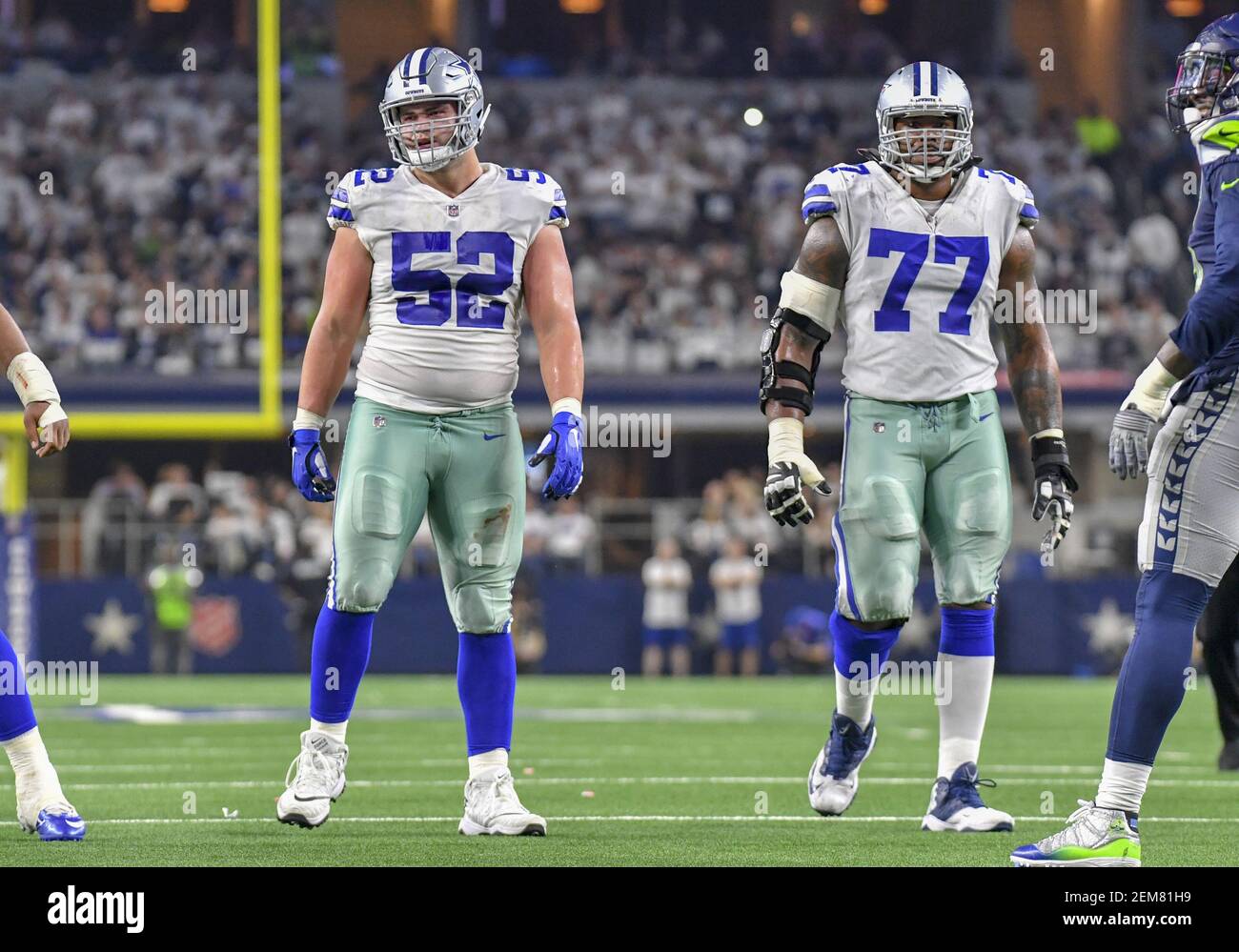 January 05, 2019: Dallas Cowboys offensive guard Connor Williams #52 ...