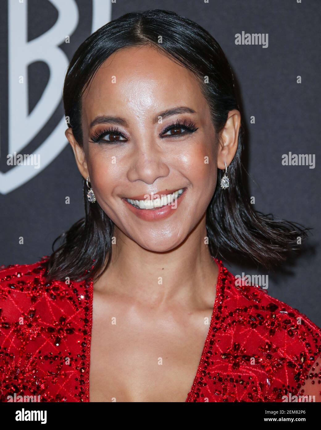 BEVERLY HILLS, LOS ANGELES, CA, USA - JANUARY 06: Actress Fiona Xie ...