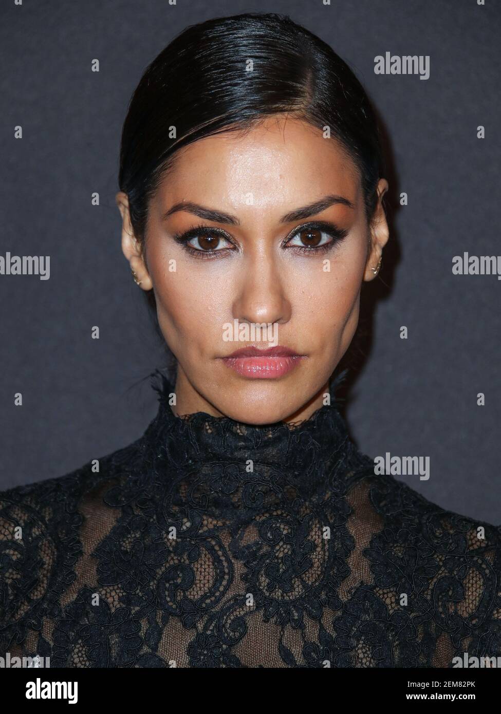 BEVERLY HILLS, LOS ANGELES, CA, USA - JANUARY 06: Actress Janina ...