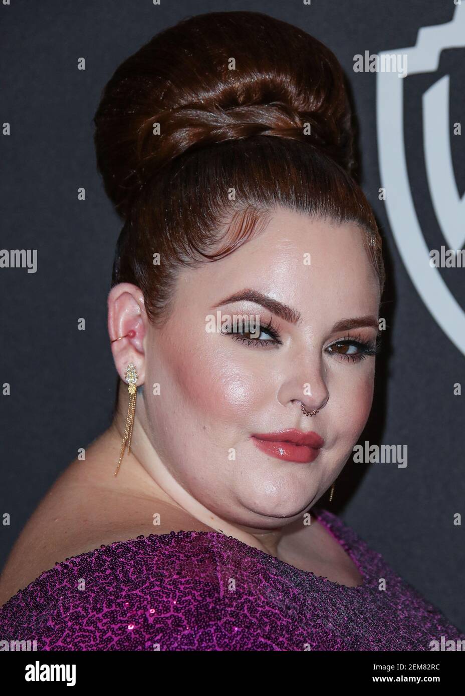 BEVERLY HILLS, LOS ANGELES, CA, USA - JANUARY 06: Model Tess Holliday ...