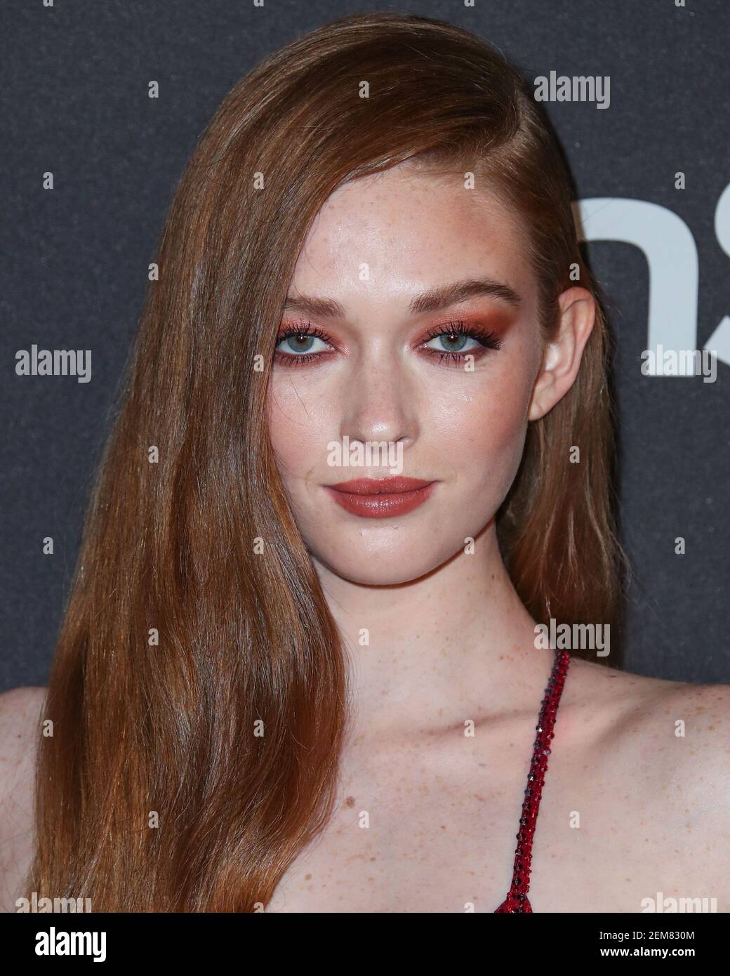 BEVERLY HILLS, LOS ANGELES, CA, USA - JANUARY 06: Actress Larsen ...