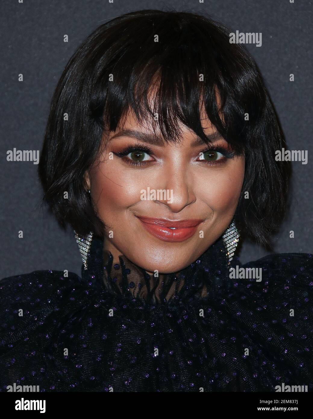 BEVERLY HILLS, LOS ANGELES, CA, USA - JANUARY 06: Actress Kat Graham ...