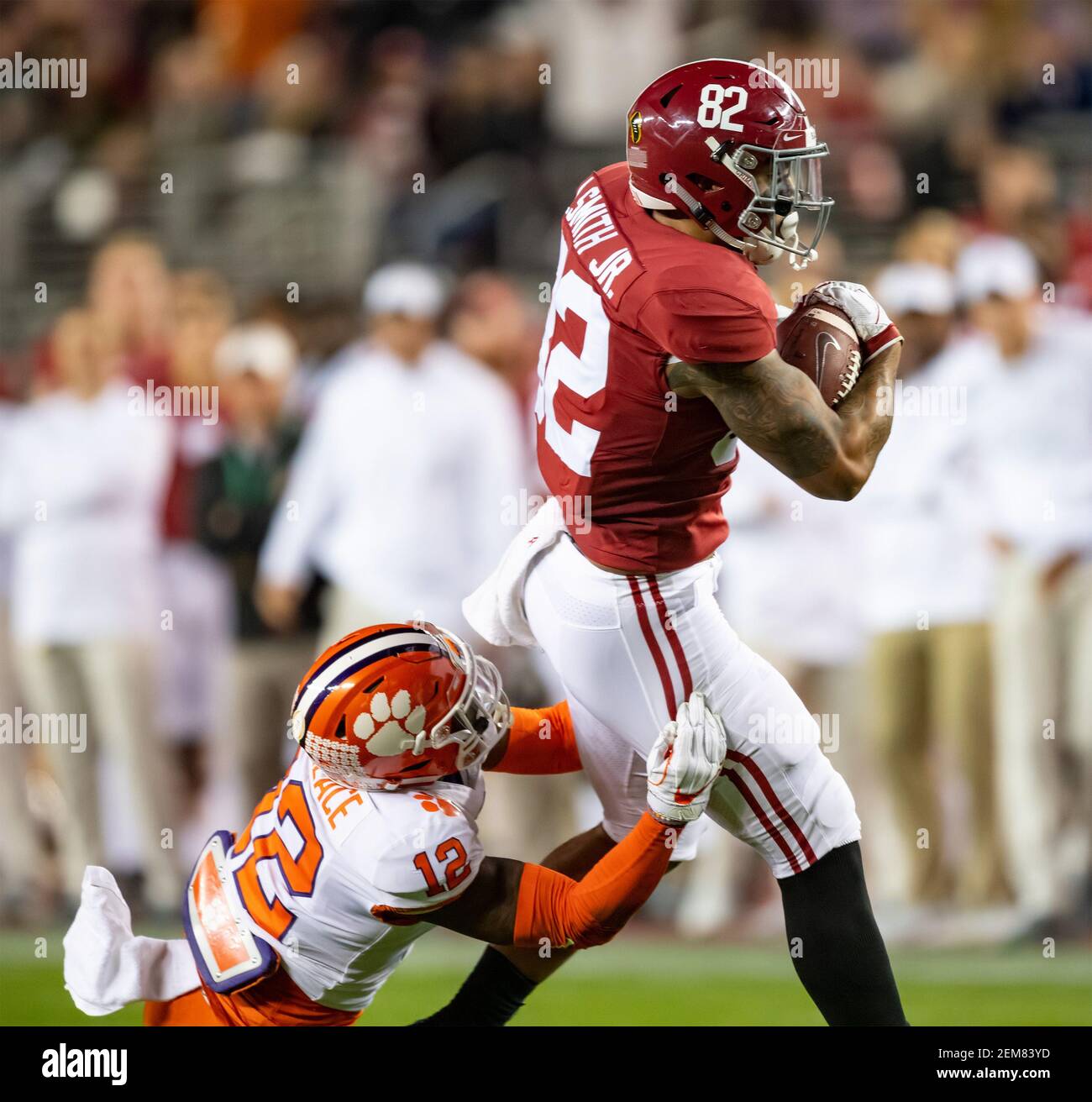 January 07, 2019: Alabama Crimson Tide tight end Irv Smith Jr. (82 ...