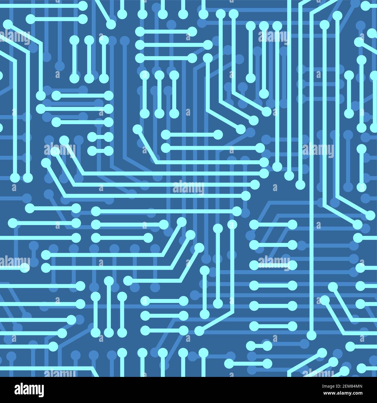 Electric circuitry pattern seamless. Microcircuit background. Circuit ...