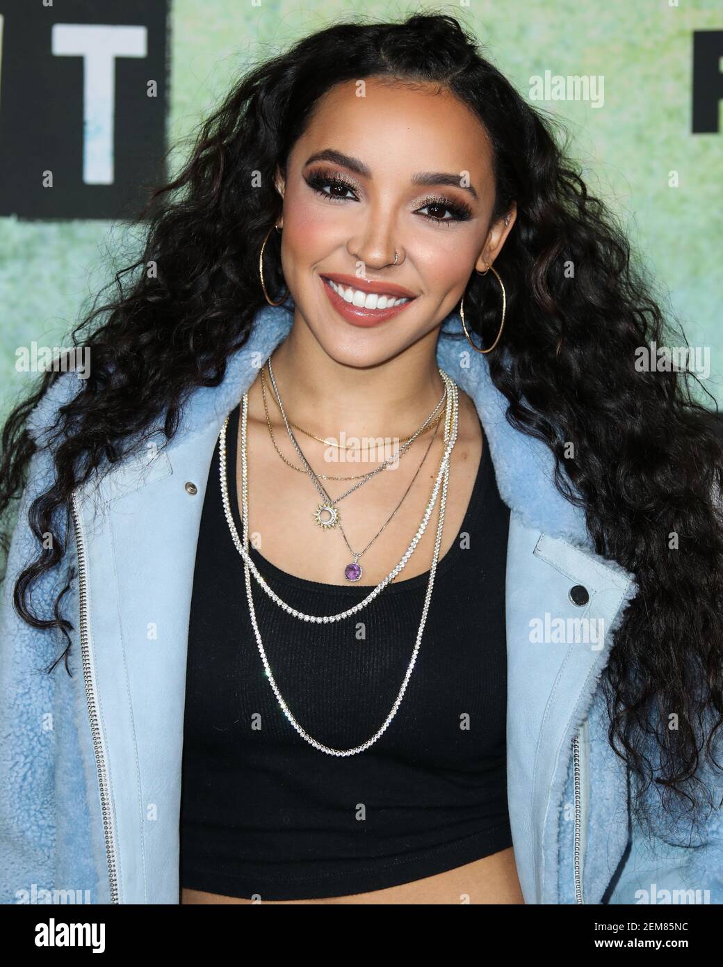 CENTURY CITY, LOS ANGELES, CA, USA - JANUARY 08: Singer Tinashe ...