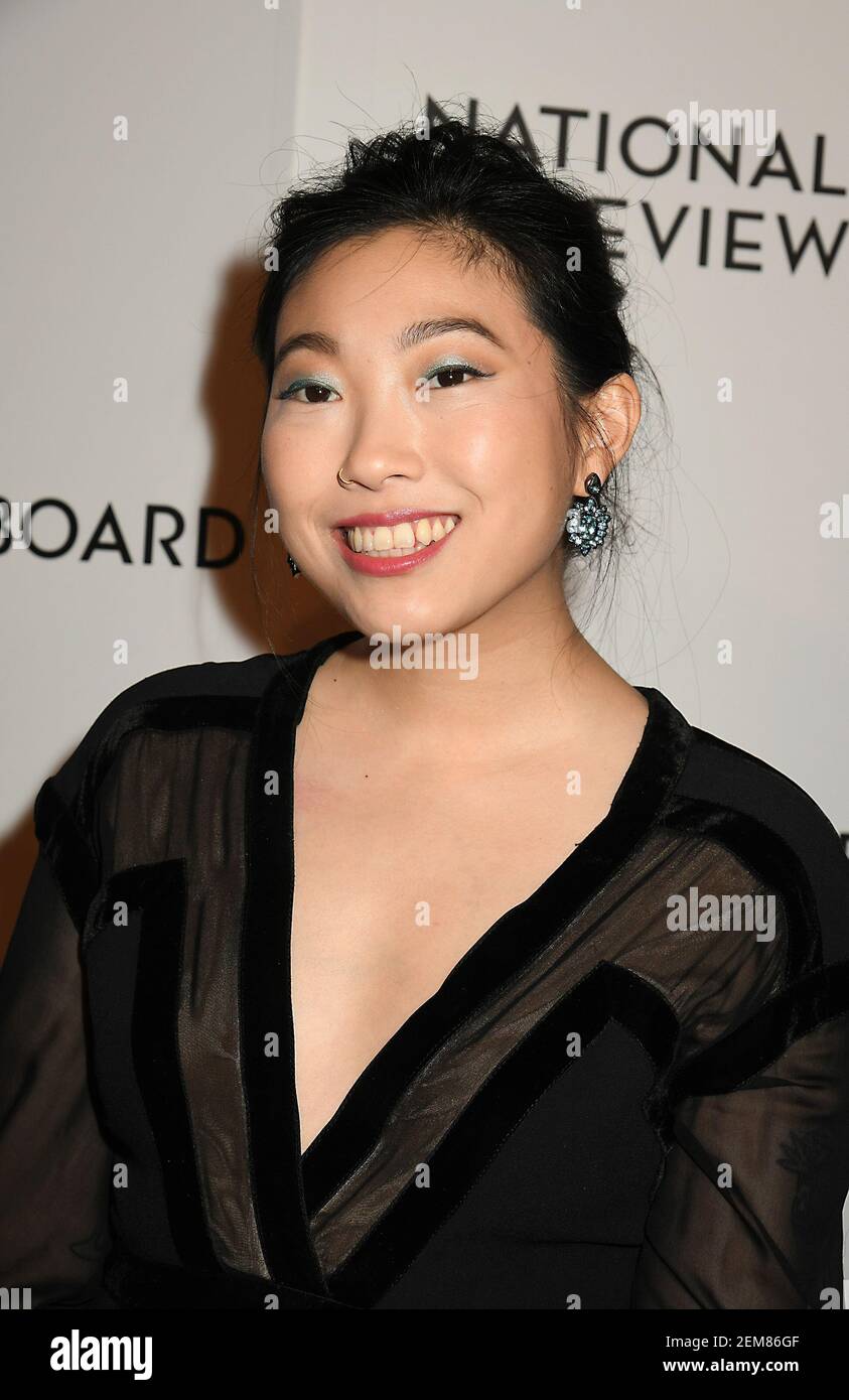 actor Awkwafina attends the 2019 National Board of Review Annual Awards ...