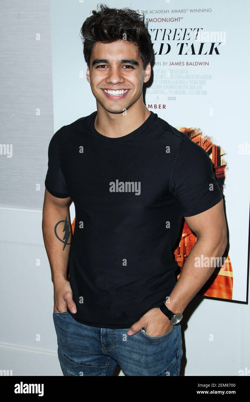 WEST HOLLYWOOD, LOS ANGELES, CA, USA - JANUARY 08: Actor Jordan Buhat ...