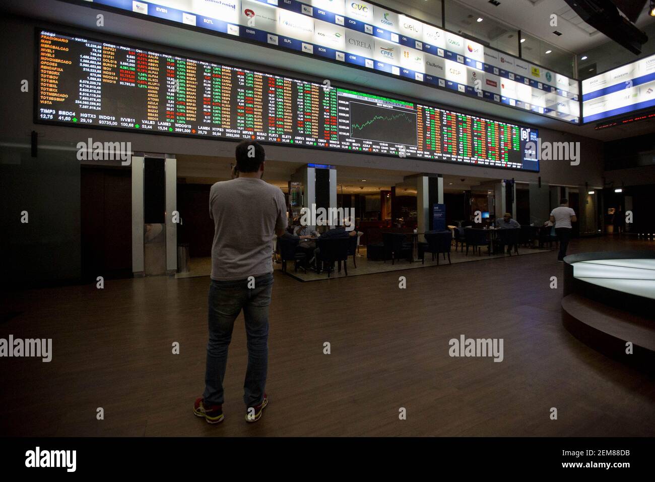 SP - Sao Paulo - 09/01/2019 - Bovespa sets new record - The IBOVESPA ...