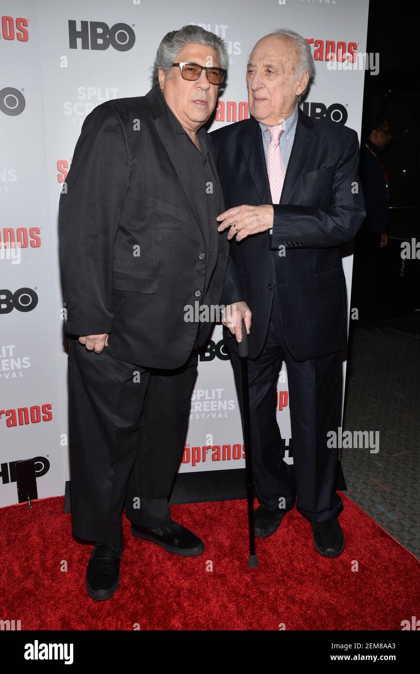 (L-R) Actors Vincent pastor and Jerry Adler attend The Sopranos 20th ...