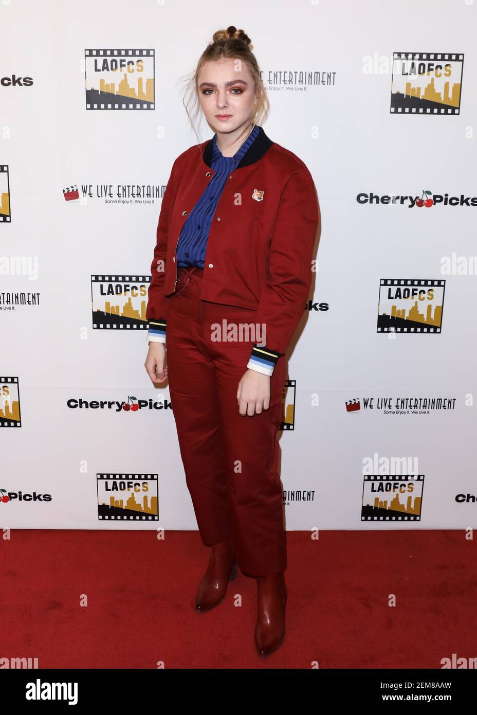 HOLLYWOOD, LOS ANGELES, CA, USA - JANUARY 09: Actress Elsie Fisher ...