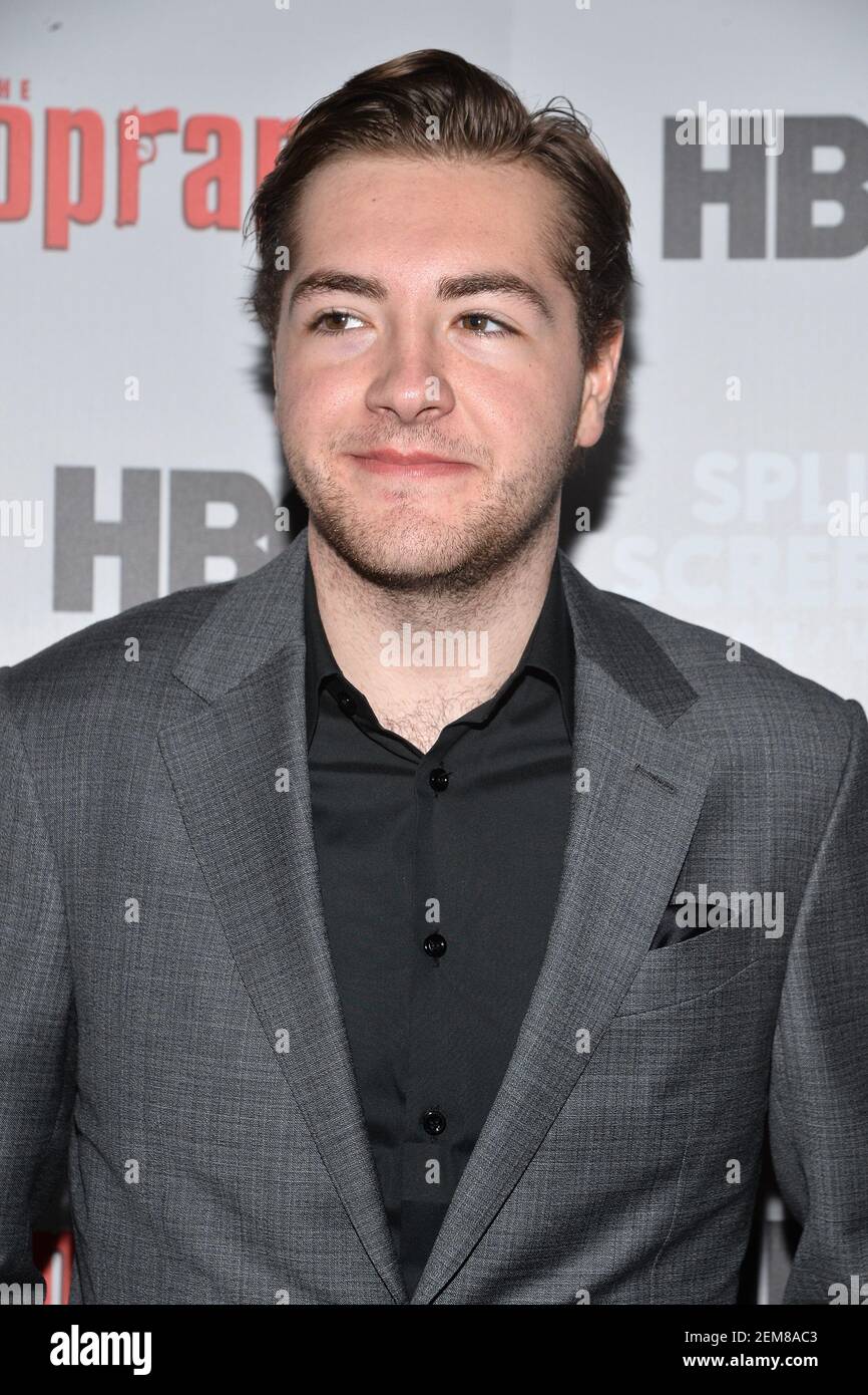 Michael Gandolfini attends The Sopranos 20th Anniversary Red carpet and Panel Discussion during ...