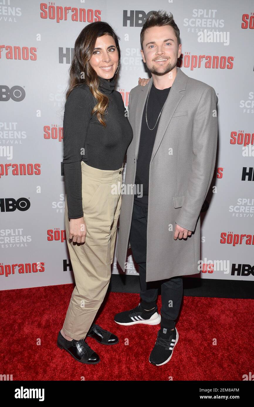 (L-R) Jamie-Lynn Sigler and Robert Iler attend The Sopranos 20th ...