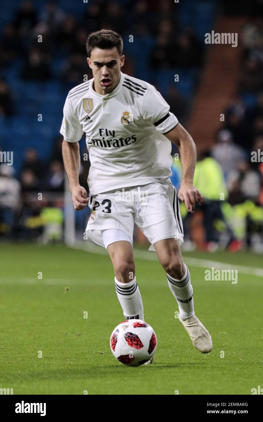 Real Madrid's Sergio Reguilon during Copa Del Rey match between Real ...