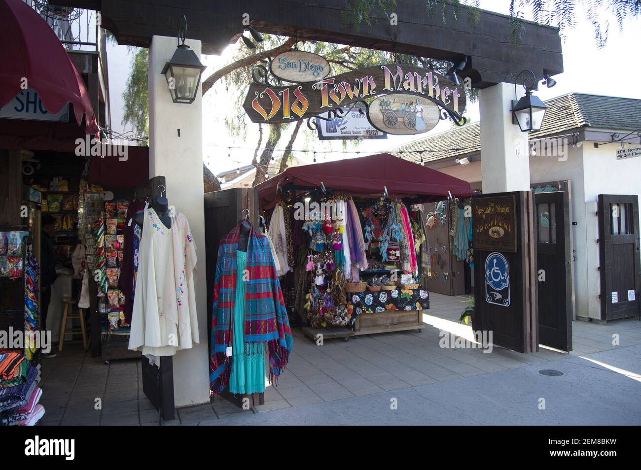 Old Town Market, Historic Old Town, San Diego, CA, (Photo by Casey B ...