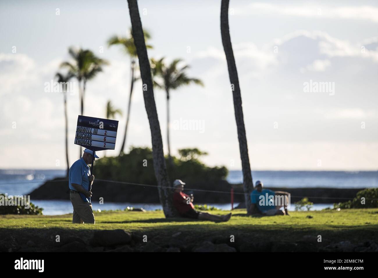 January 10, 2019 - Honolulu, Hawaii: Shade was needed today as ...